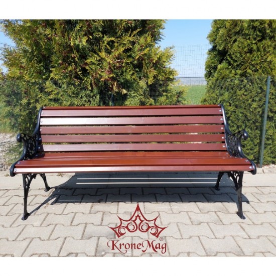 Cast Iron Garden Bench OSLO.B :: KroneMag